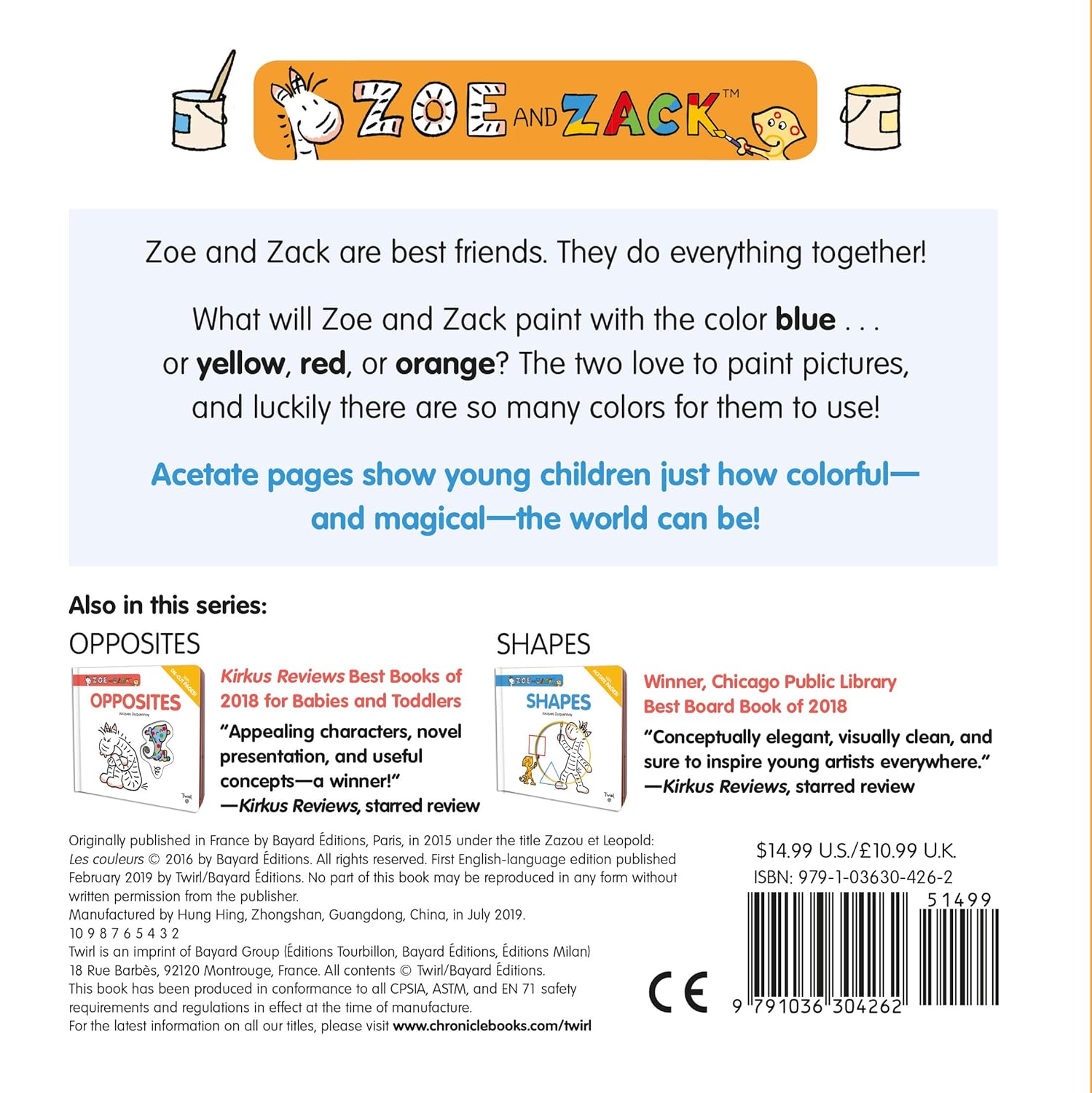 Colors (Zoe And Zack) – BookXcess