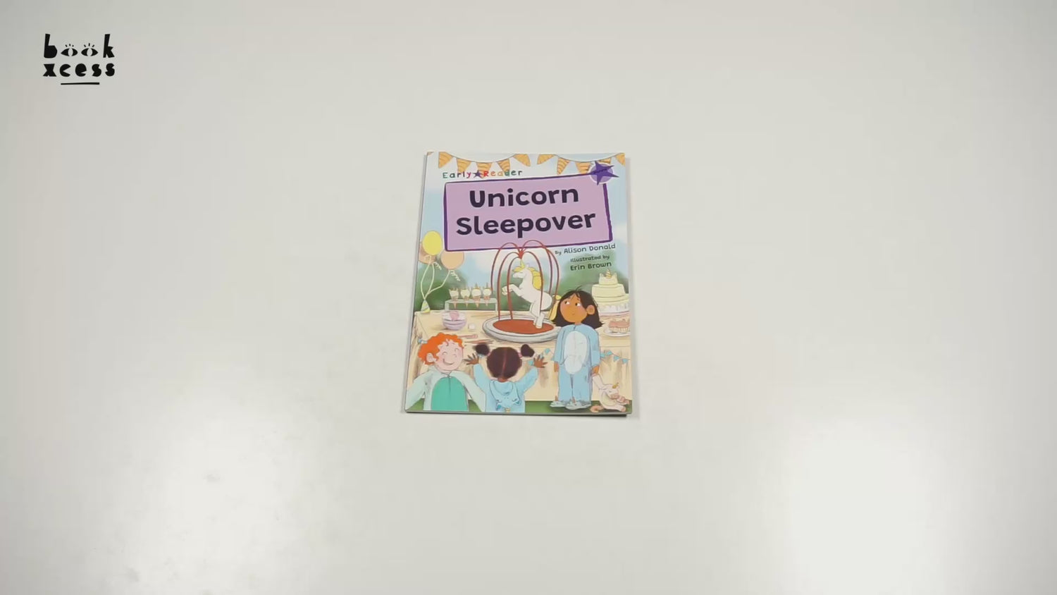 Unicorn Sleepover: (Purple Early Reader) – BookXcess