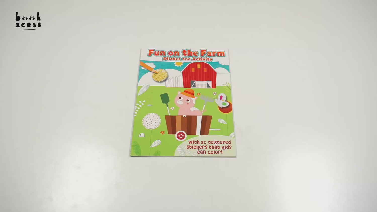 Fun On The Farm Sticker And Activity – BookXcess