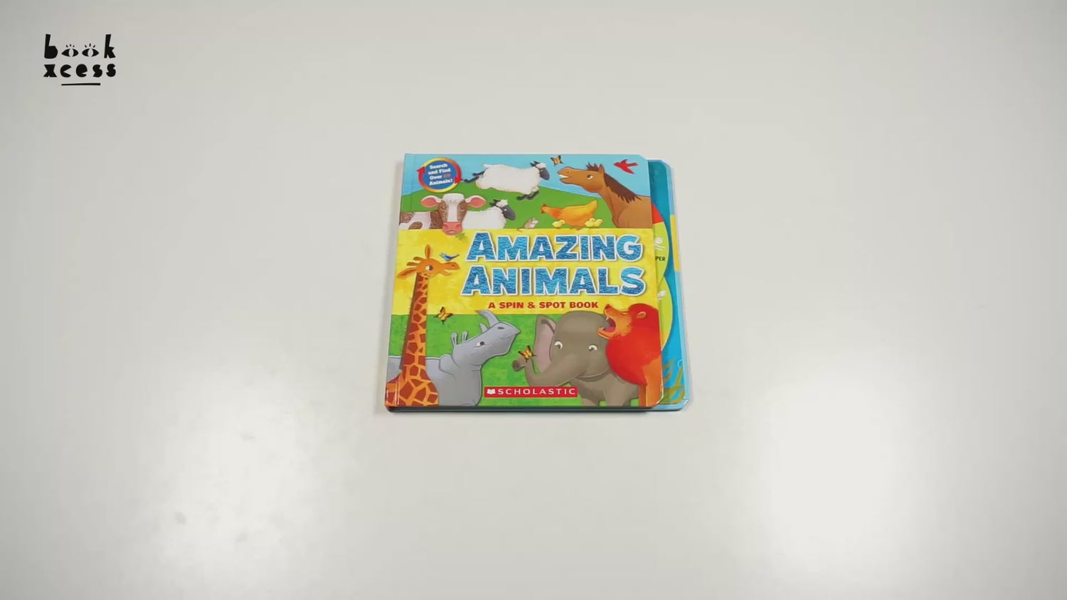 Amazing Animals: A Spin & Spot Book – BookXcess