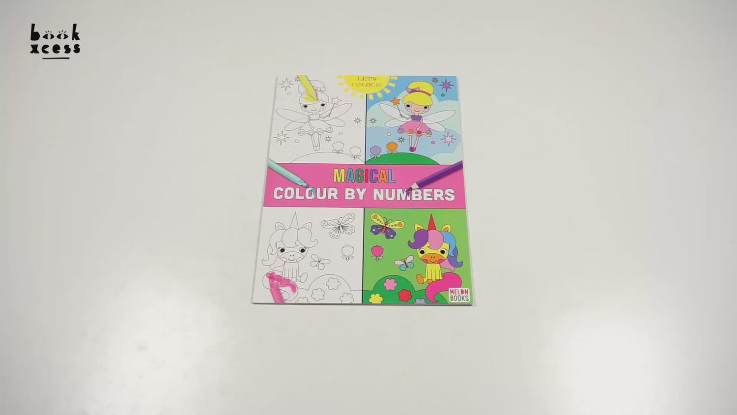 Magical Colour By Numbers – BookXcess