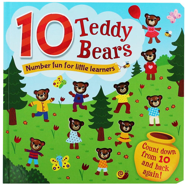10 Teddy Bears (Number Fun For Little Learners) – BookXcess