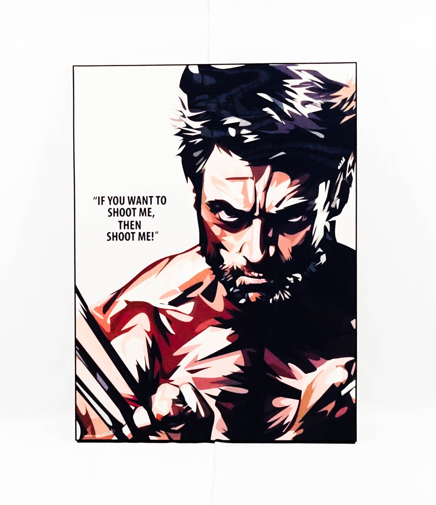 Wolverine- Shoot Me Large Pop Art (30'X40') – BookXcess