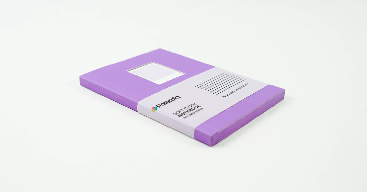 Polaroid: Soft Touch Notebook (Purple) – BookXcess