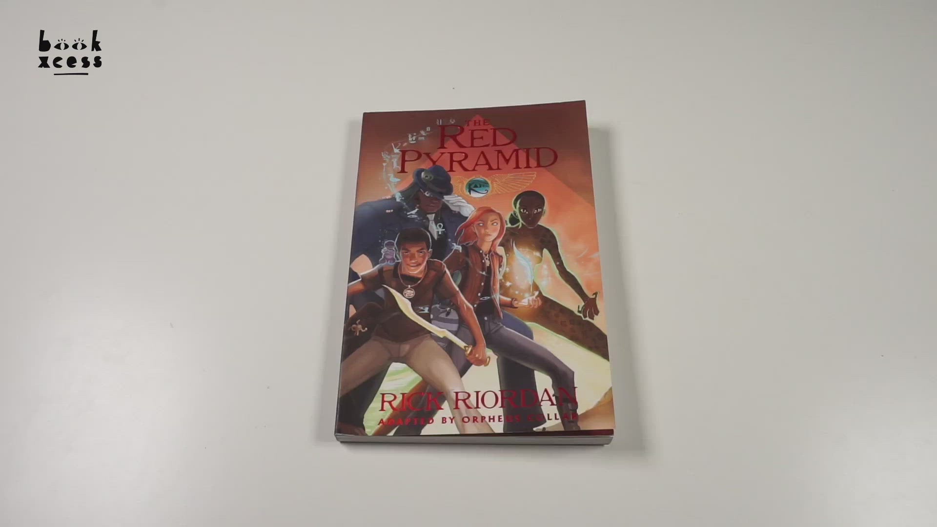 The Red Pyramid: The Graphic Novel (Kane Chronicles) – BookXcess