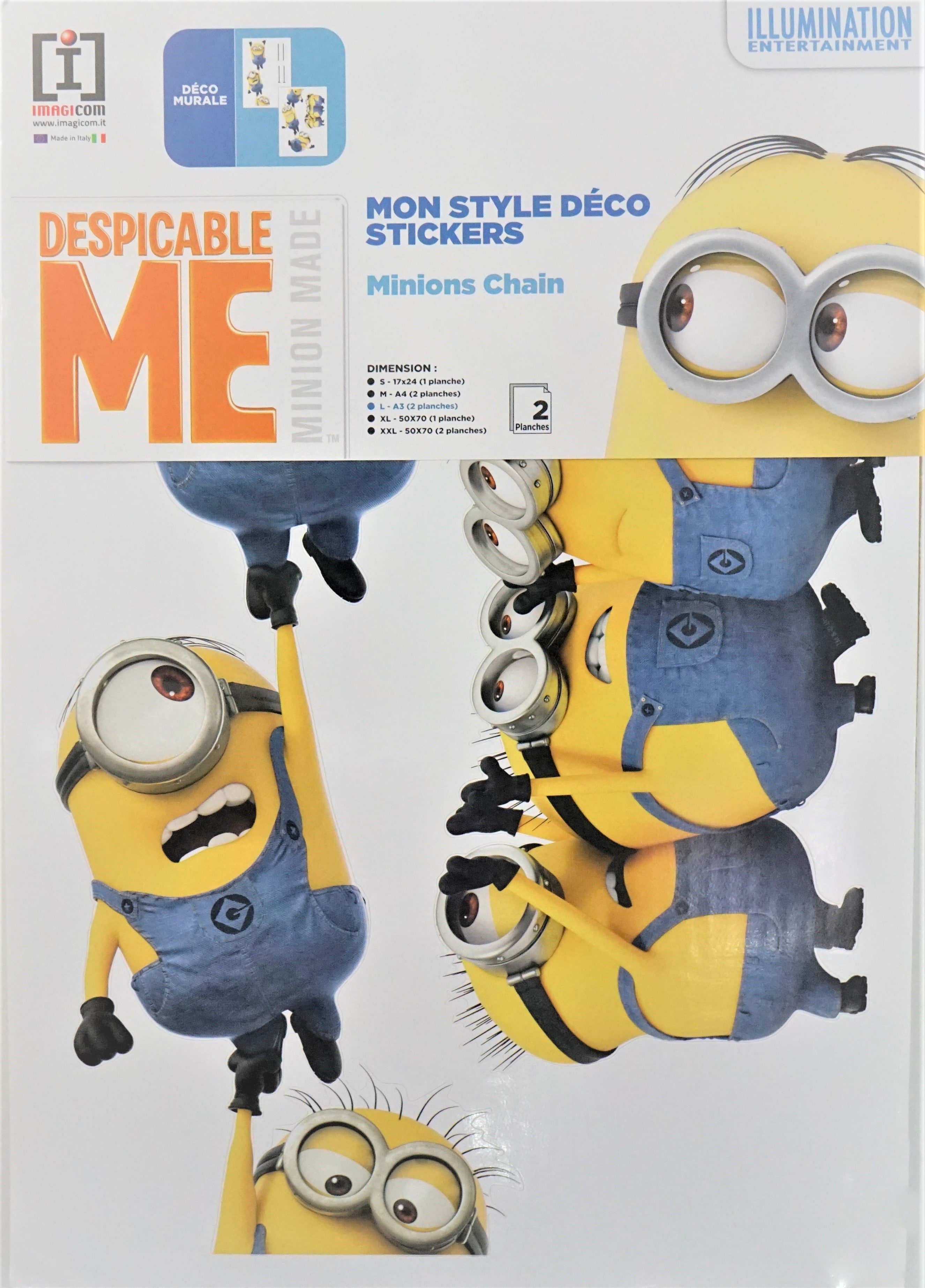 Minions Chain 2 Sticker – BookXcess