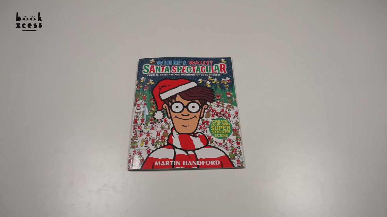 Where's Wally? Santa Spectacular Sticker Activity Book – BookXcess