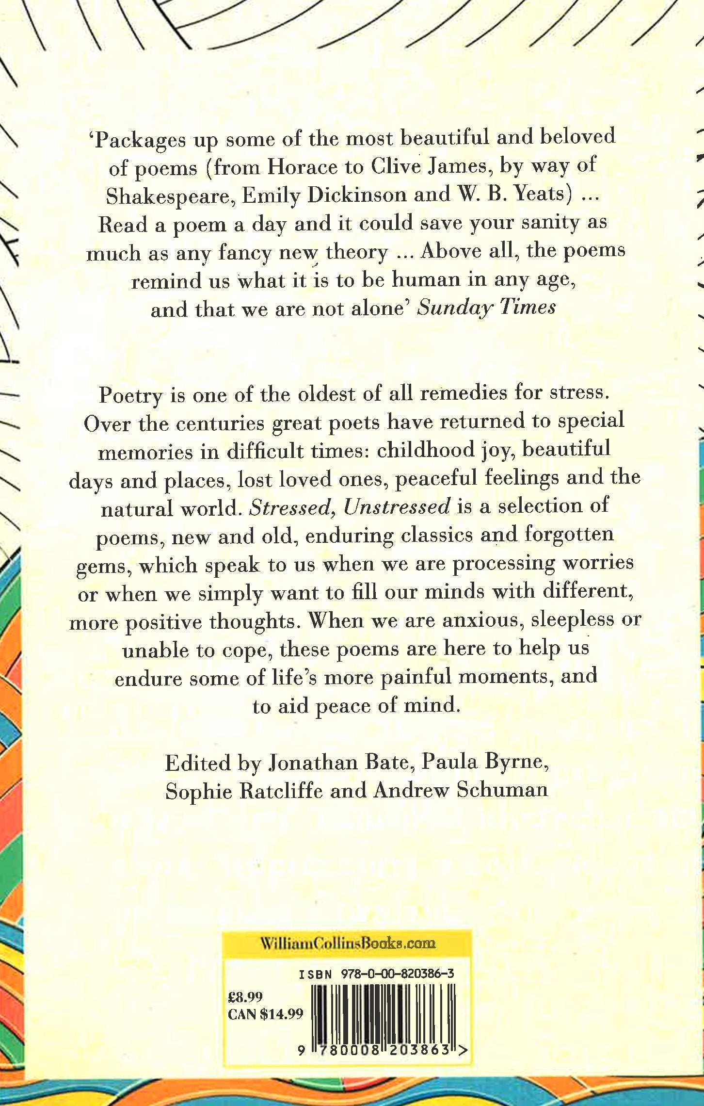 Stressed, Unstressed: Classic Poems To Ease The Mind – BookXcess