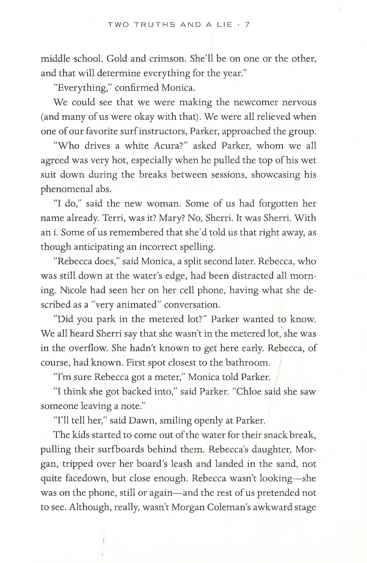 Two Truths And A Lie: A Novel – BookXcess