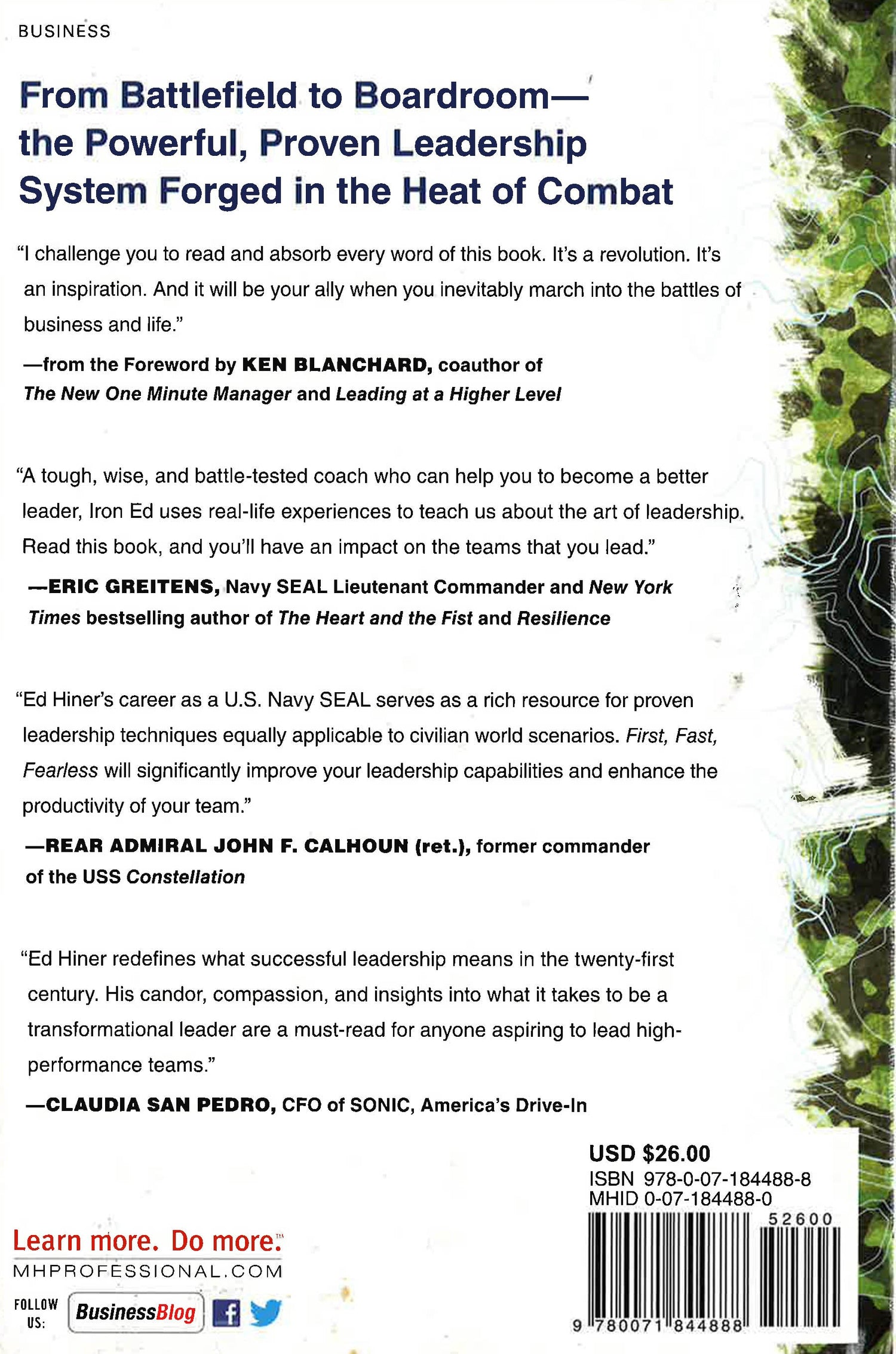 First Fast Fearless: How To Lead Like A Navy Seal – BookXcess