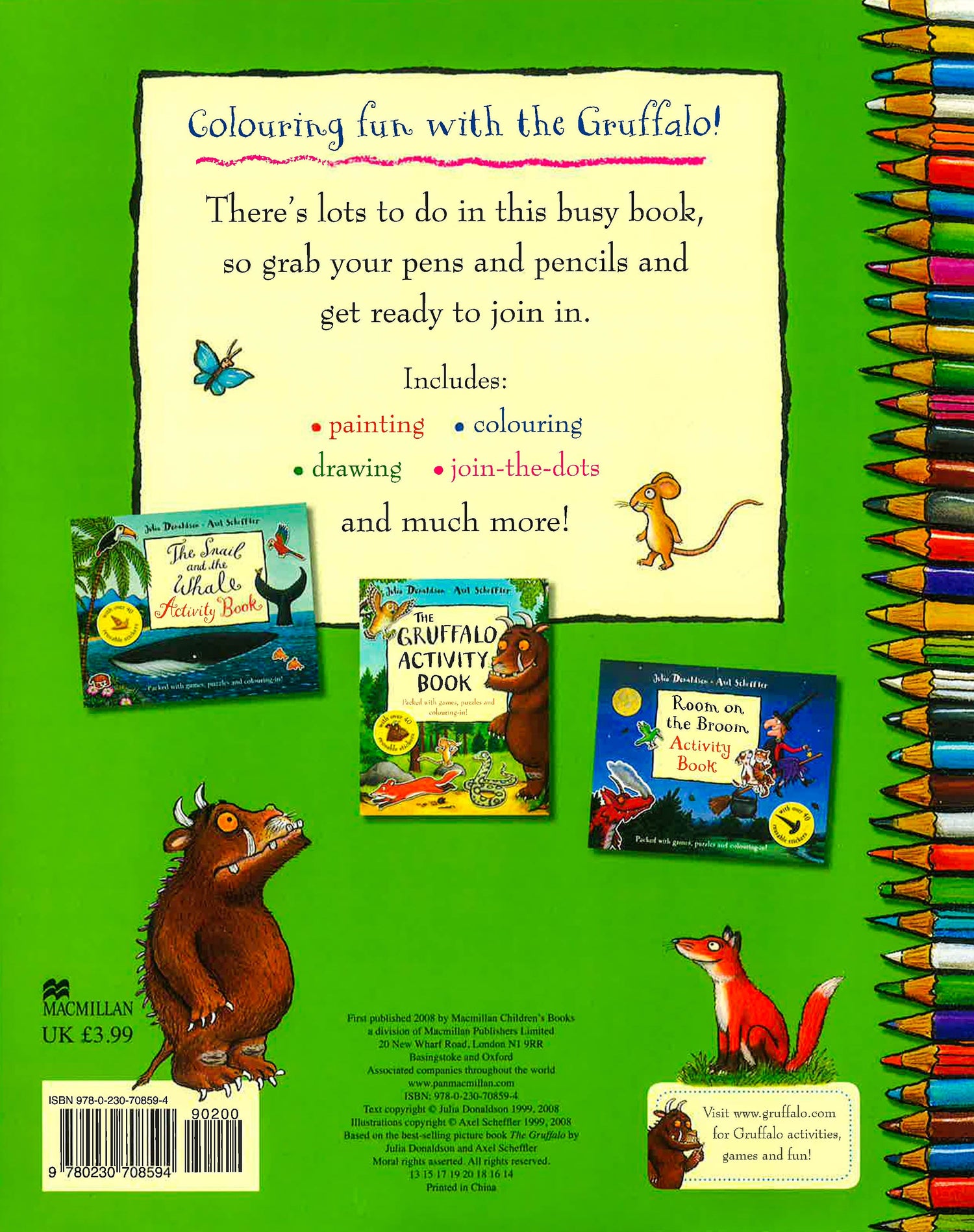 The Gruffalo Colouring Book – BookXcess