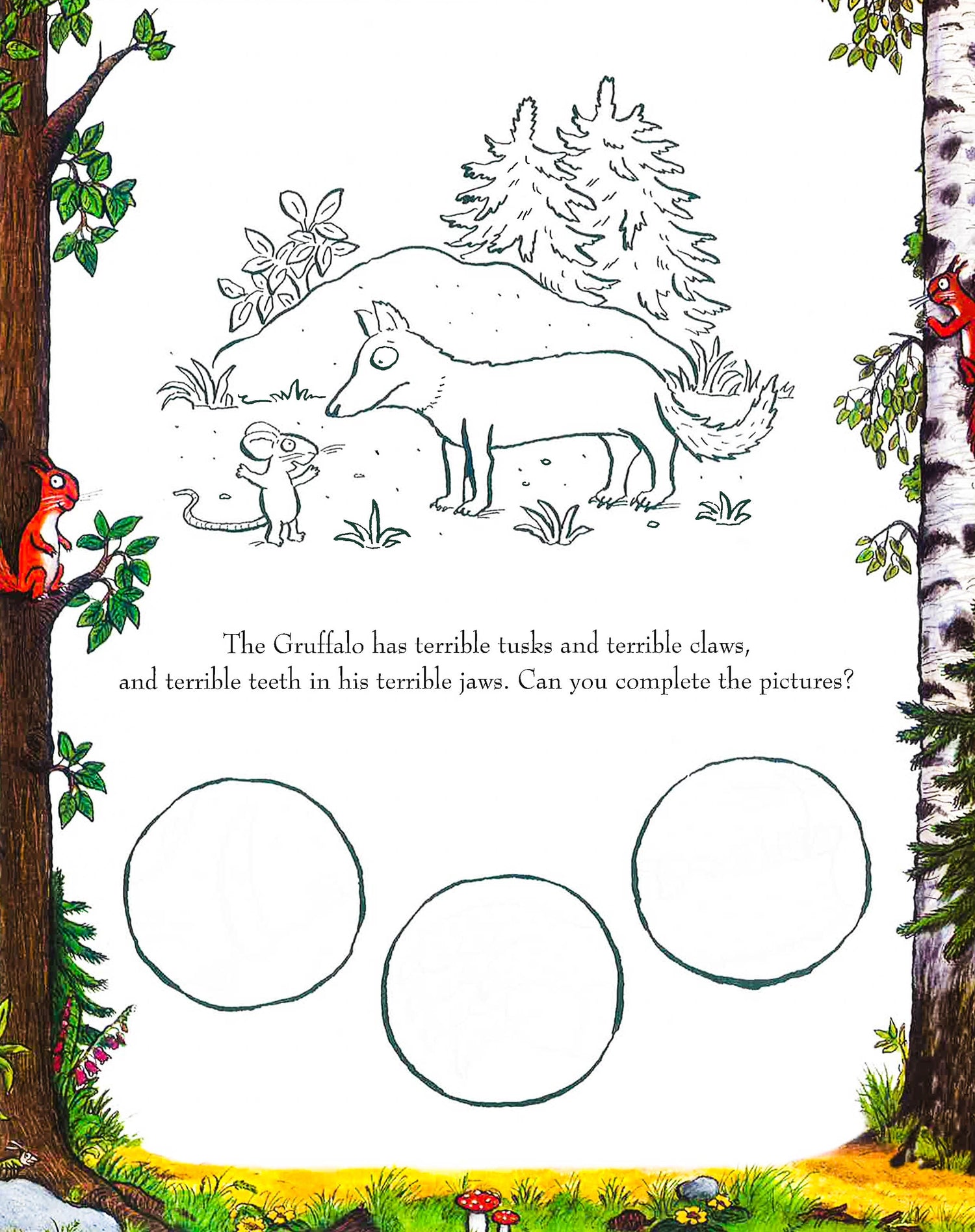 The Gruffalo Colouring Book – BookXcess