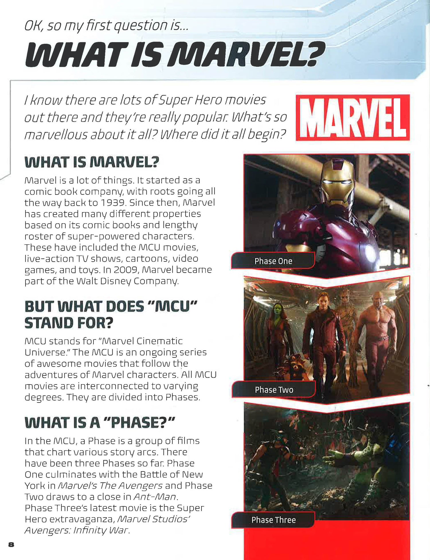 Marvel Studios All Your Questions Answered – BookXcess