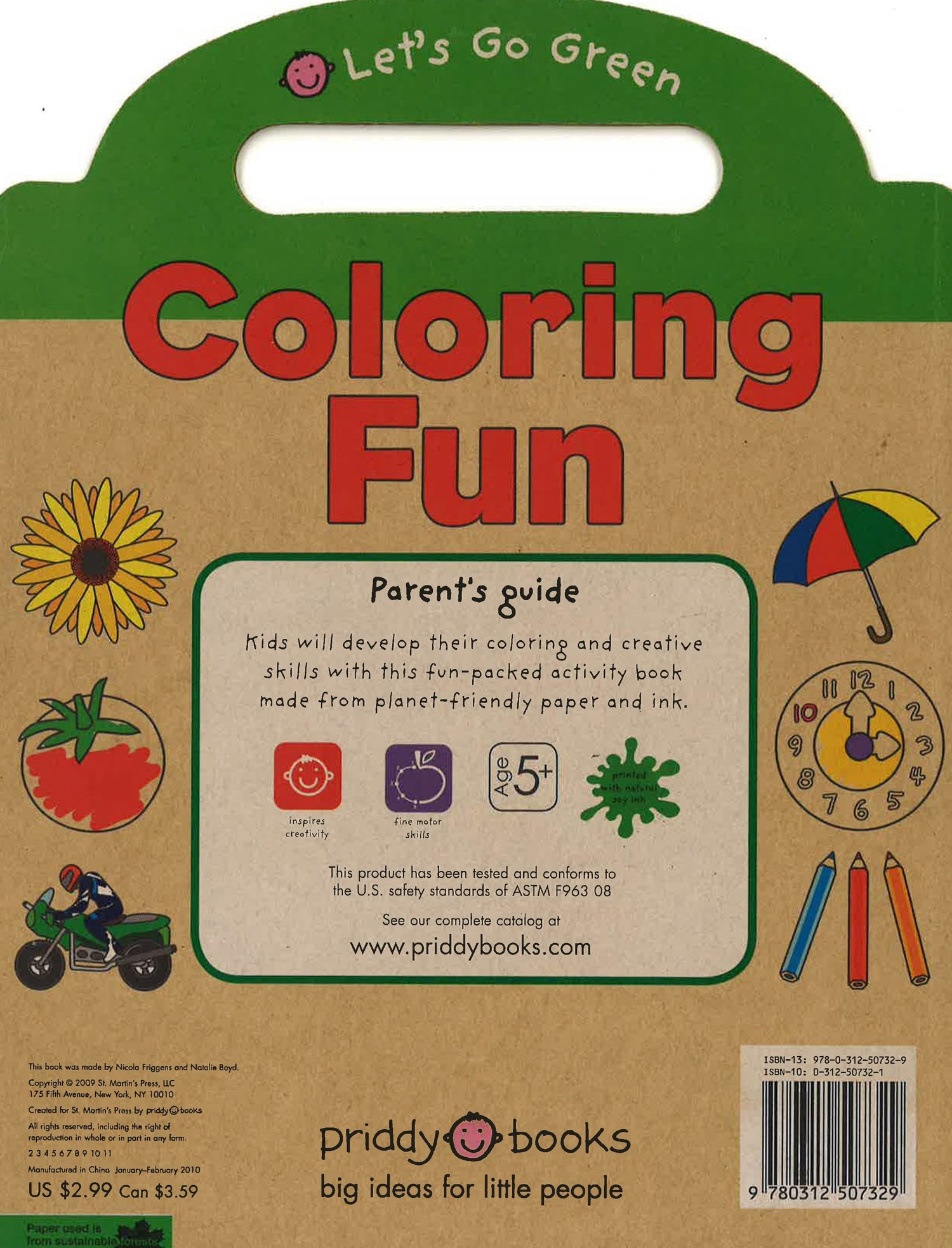 Let's Go Green Colouring Fun – BookXcess