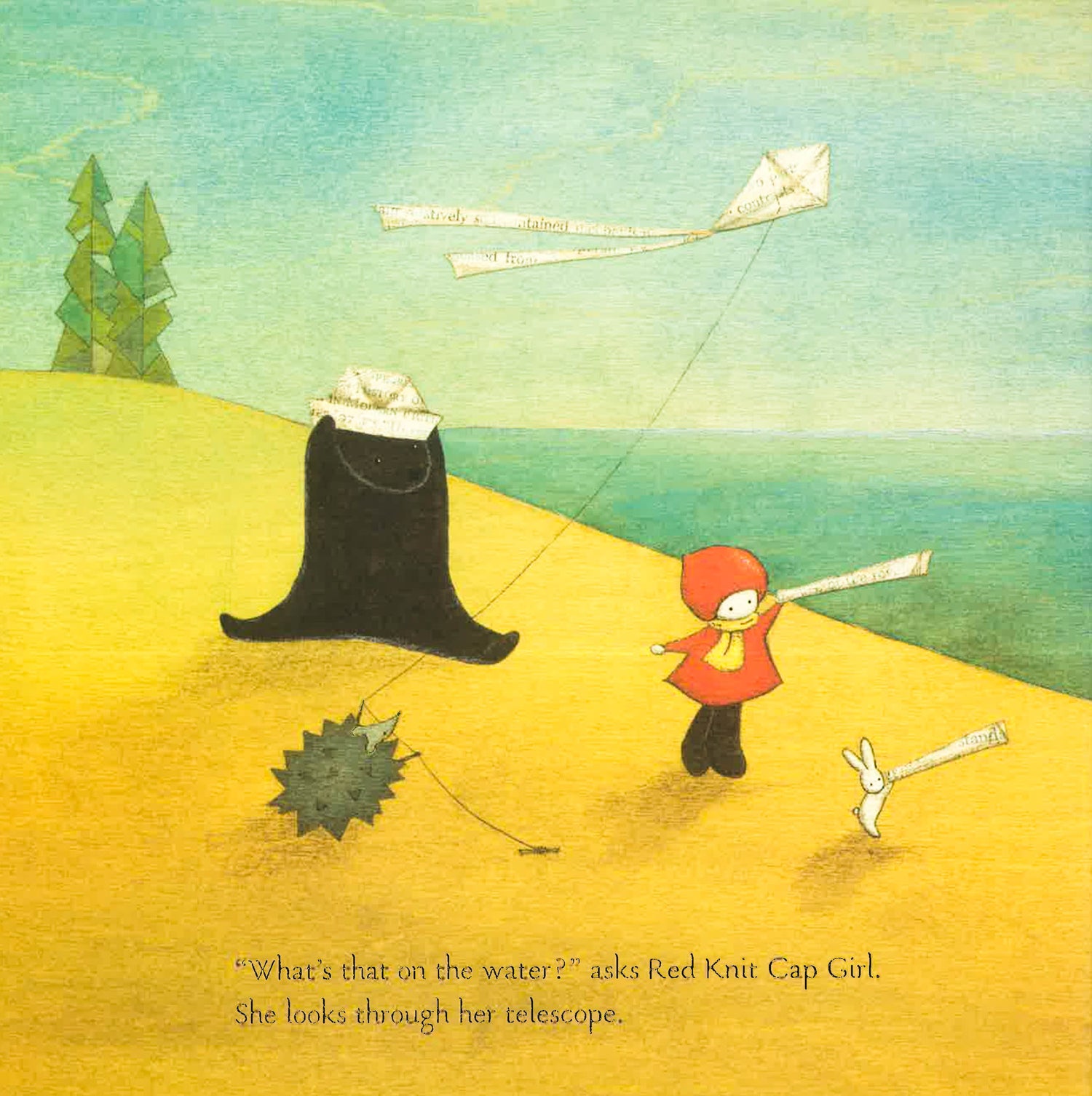 Red Knit Cap Girl To The Rescue – BookXcess