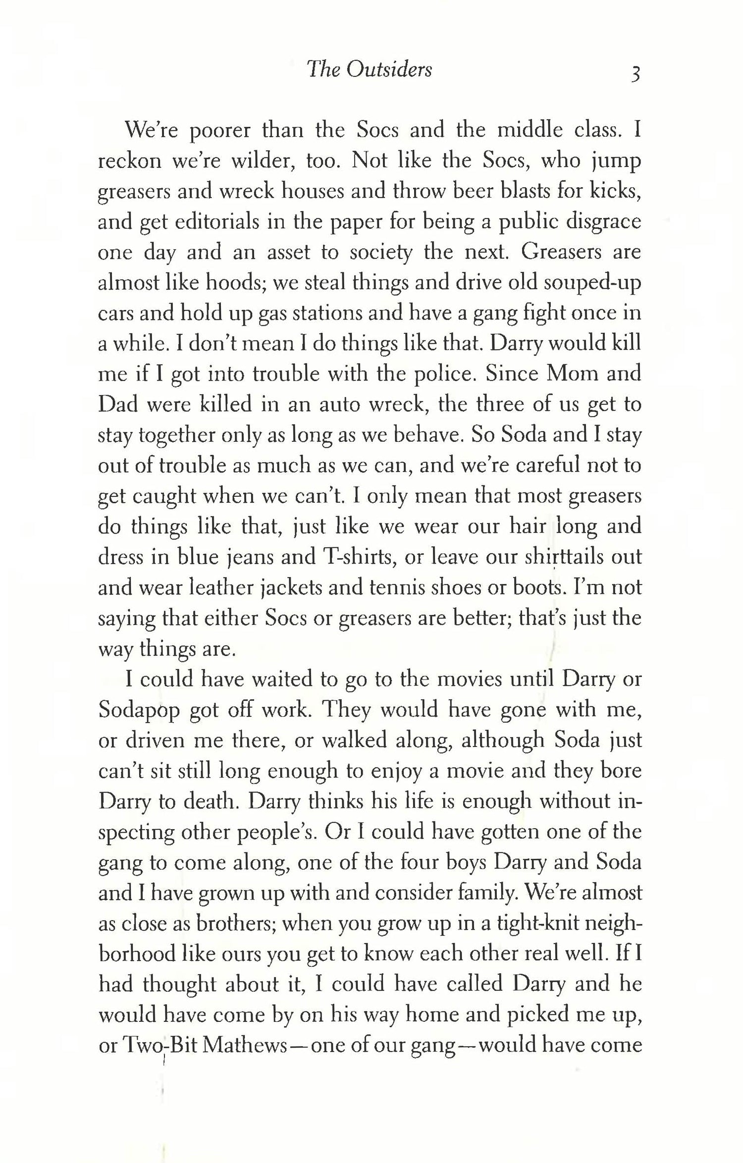 The Outsiders : 50Th Anniversary Exclusive Collector'S Edition – BookXcess