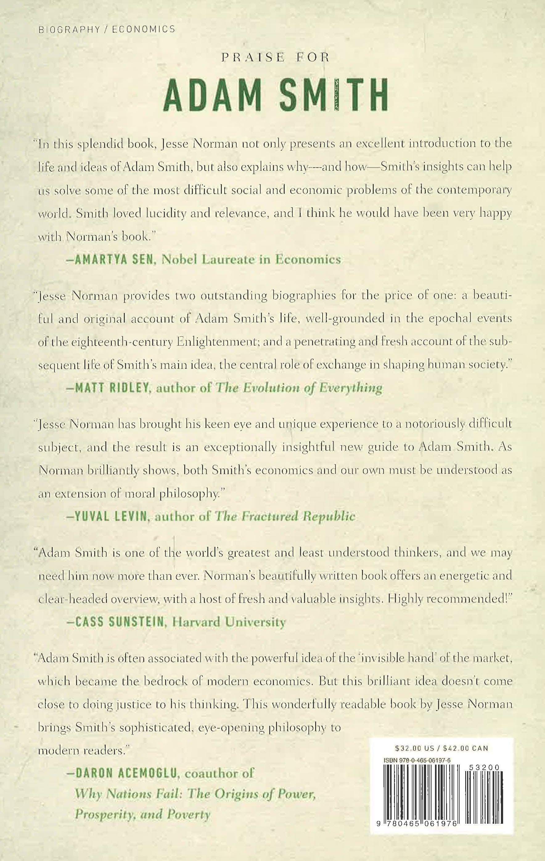 Adam Smith: Father Of Economics – BookXcess