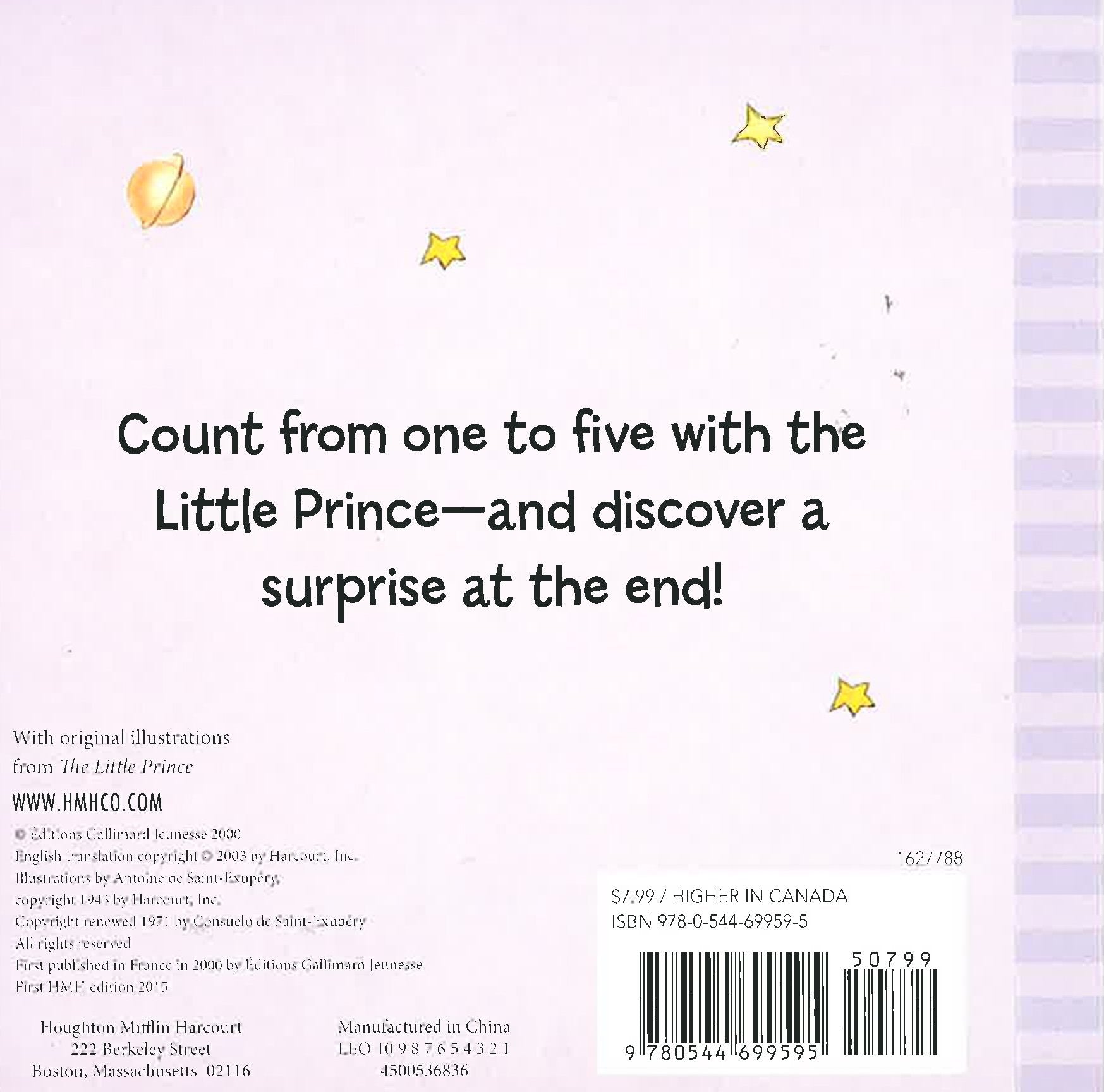 Counting With The Little Prince – BookXcess