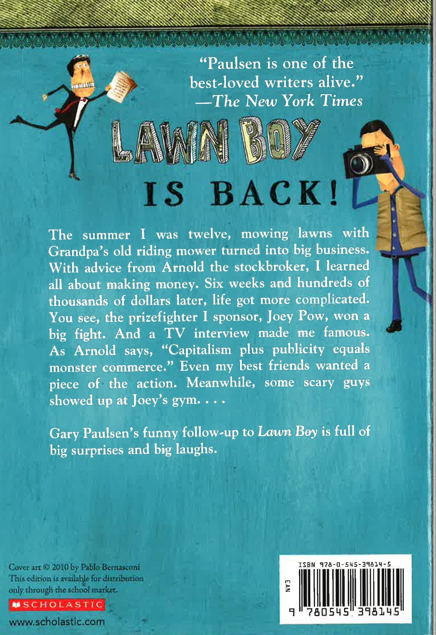 Lawn Boy Returns – BookXcess