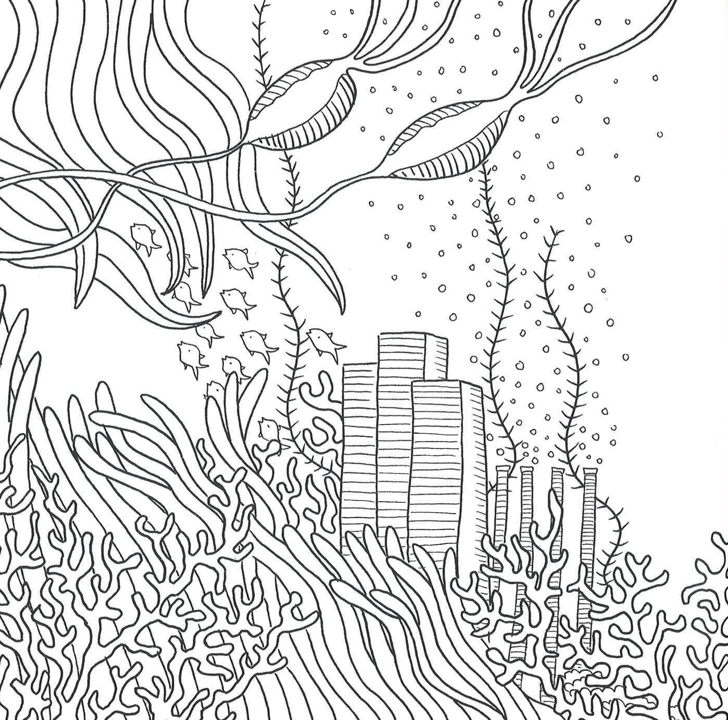 Under The Sea: Colouring For Mindfulness – BookXcess