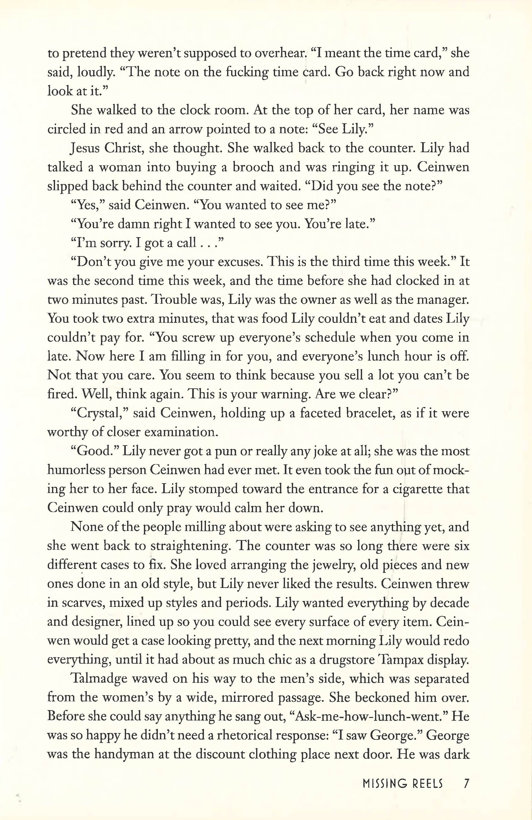 Missing Reels – BookXcess