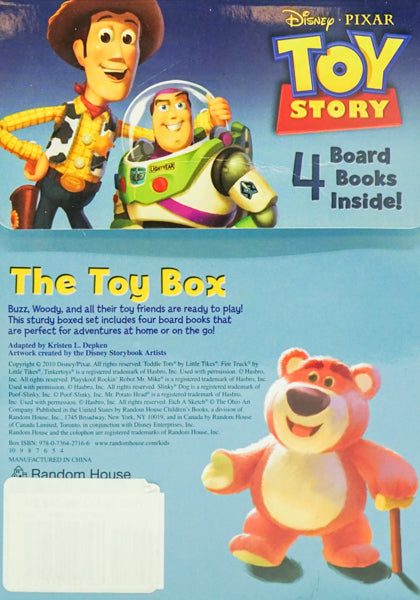 Toy Story: The Toy Box (4 Book Set) – BookXcess