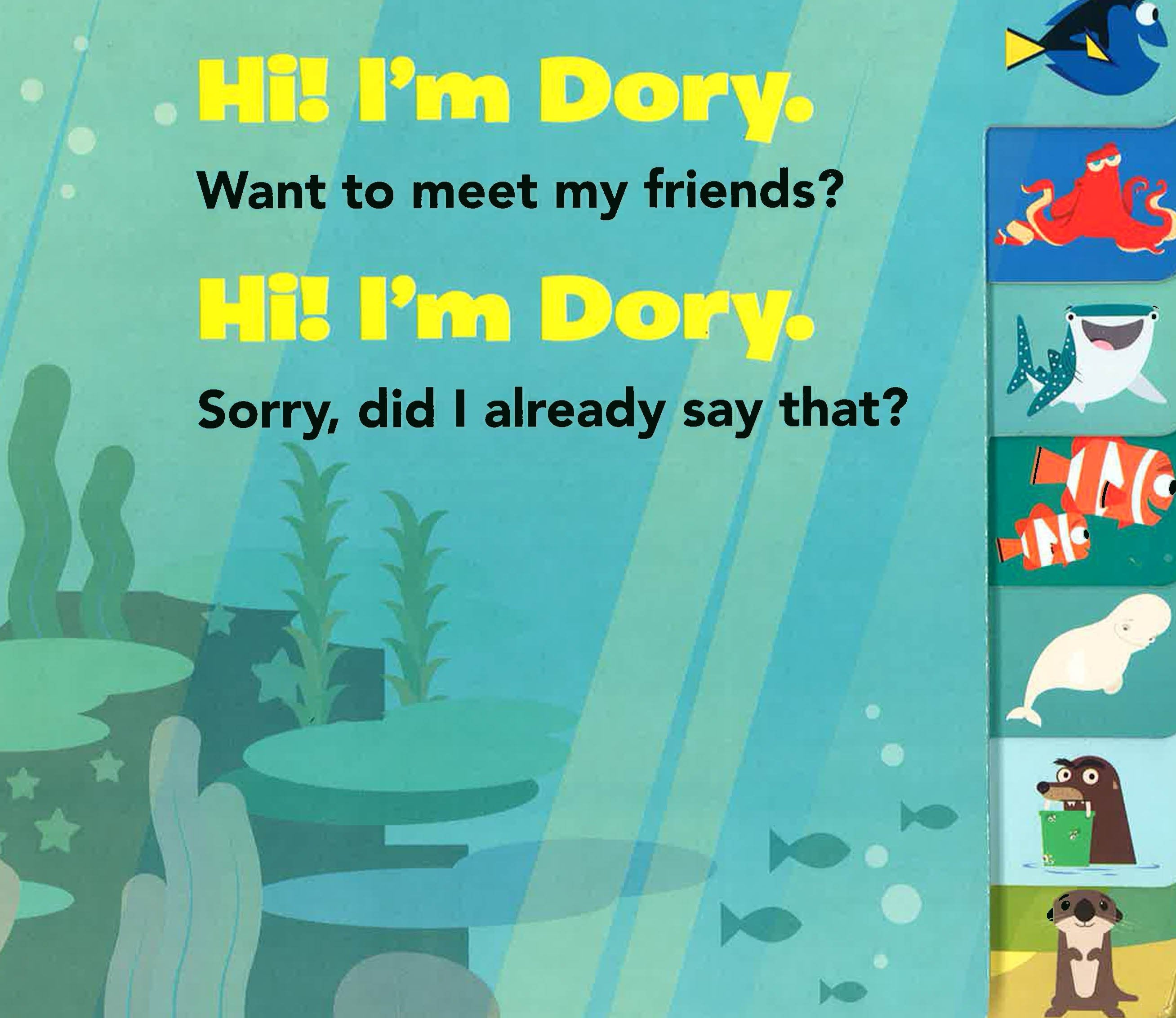 Disney Pixar Finding Dory: Hello, Dory! – BookXcess