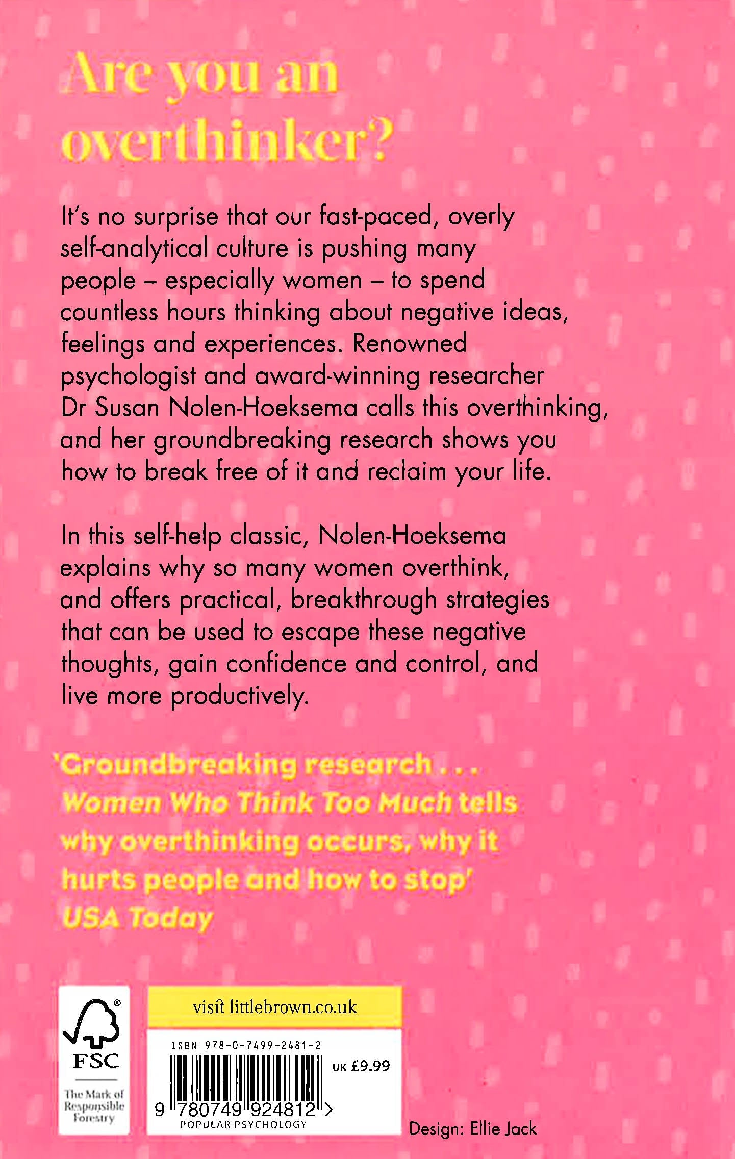 Women Who Think Too Much – BookXcess