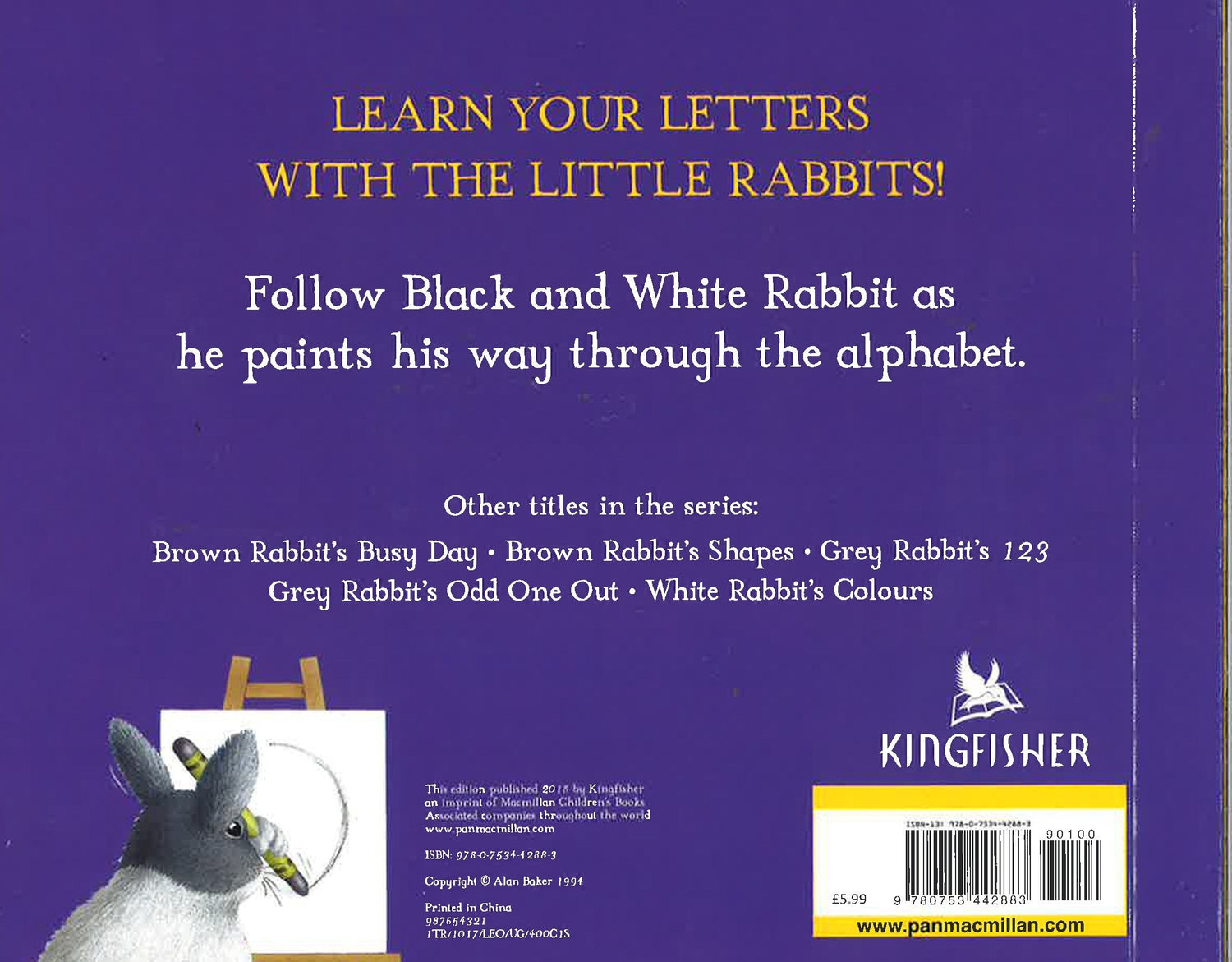 Black And White Rabbit's Abc – BookXcess