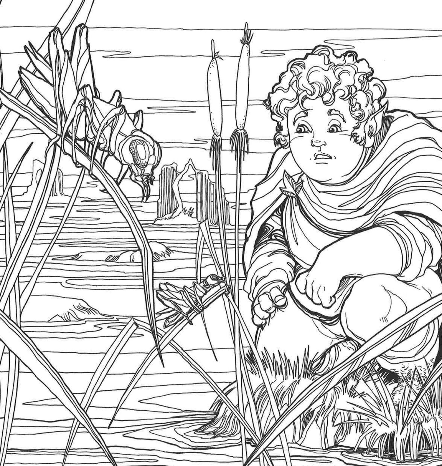 Beasts Of Tolkien A Colouring Book – BookXcess