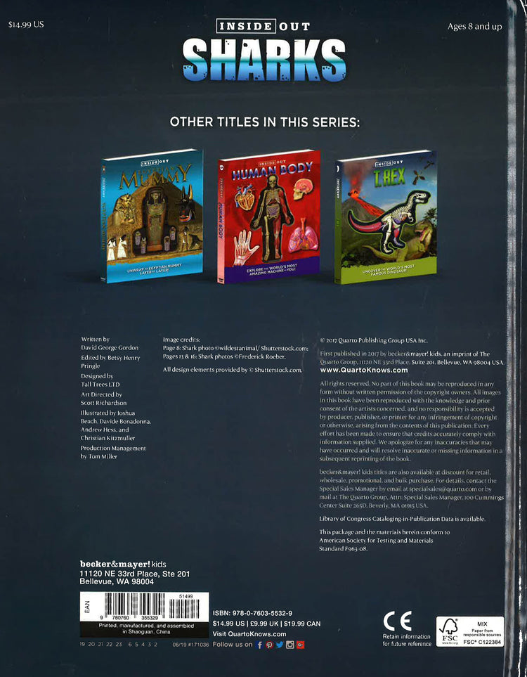 Inside Out Sharks – BookXcess