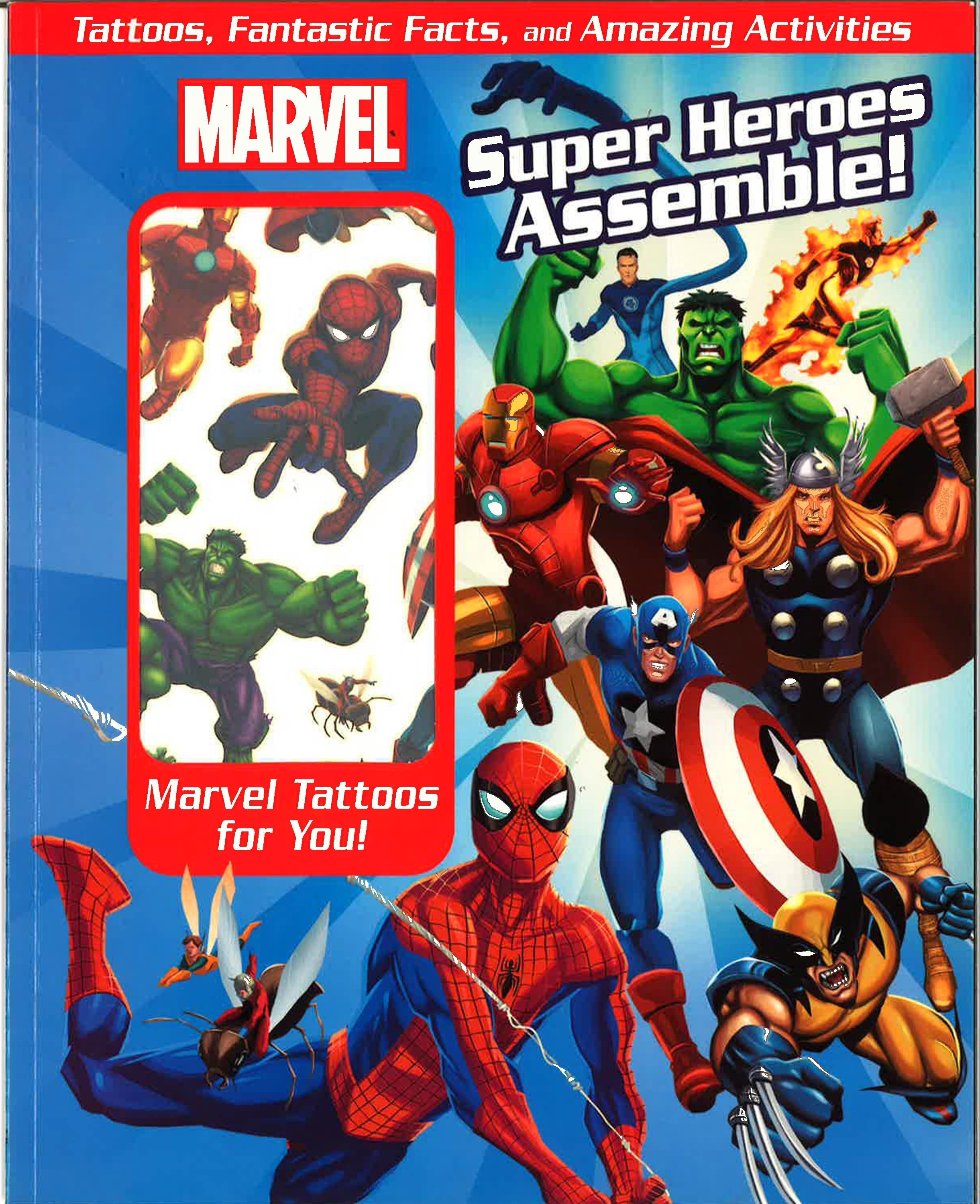 Super Heroes Assemble C&A – BookXcess
