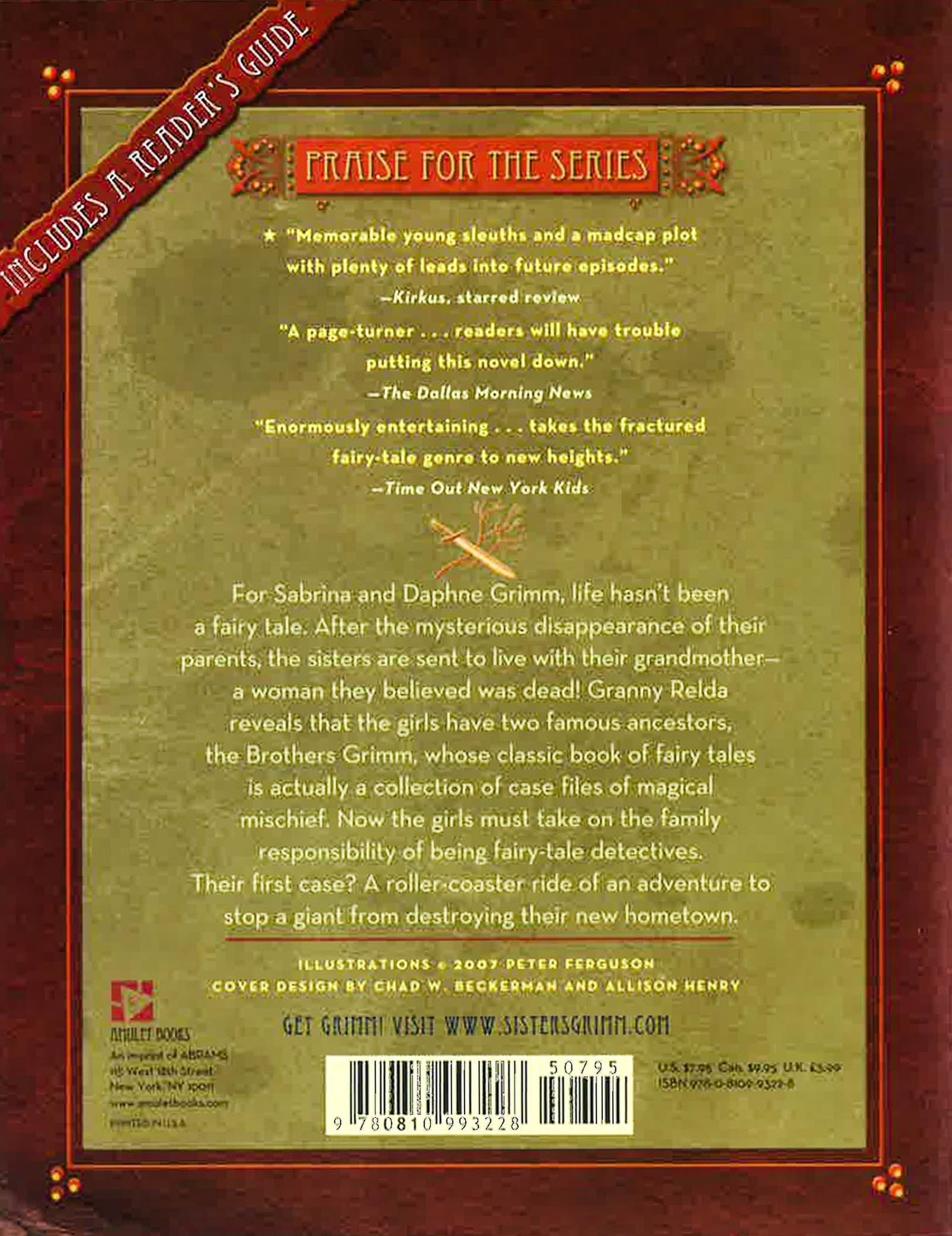 [Bargain corner] The Fairy Tale Detectives The Sisters Grimm Book 1 ...