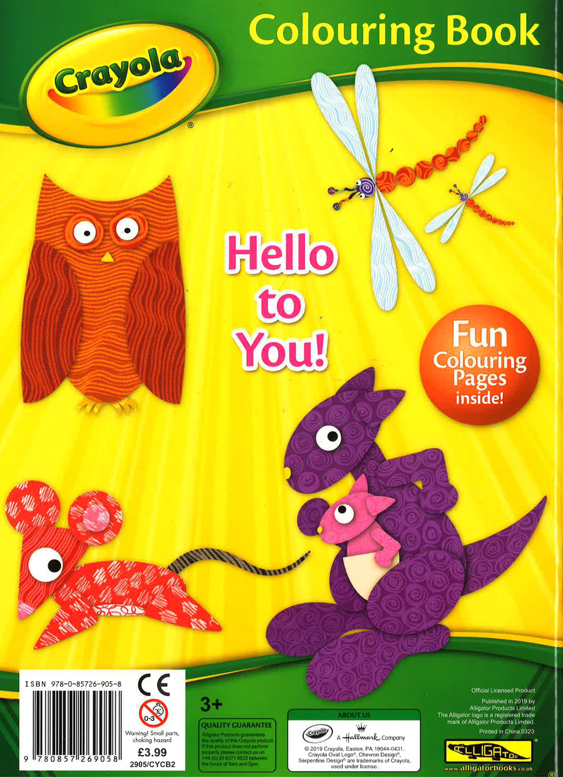 Crayola Colouring Book Bird – BookXcess