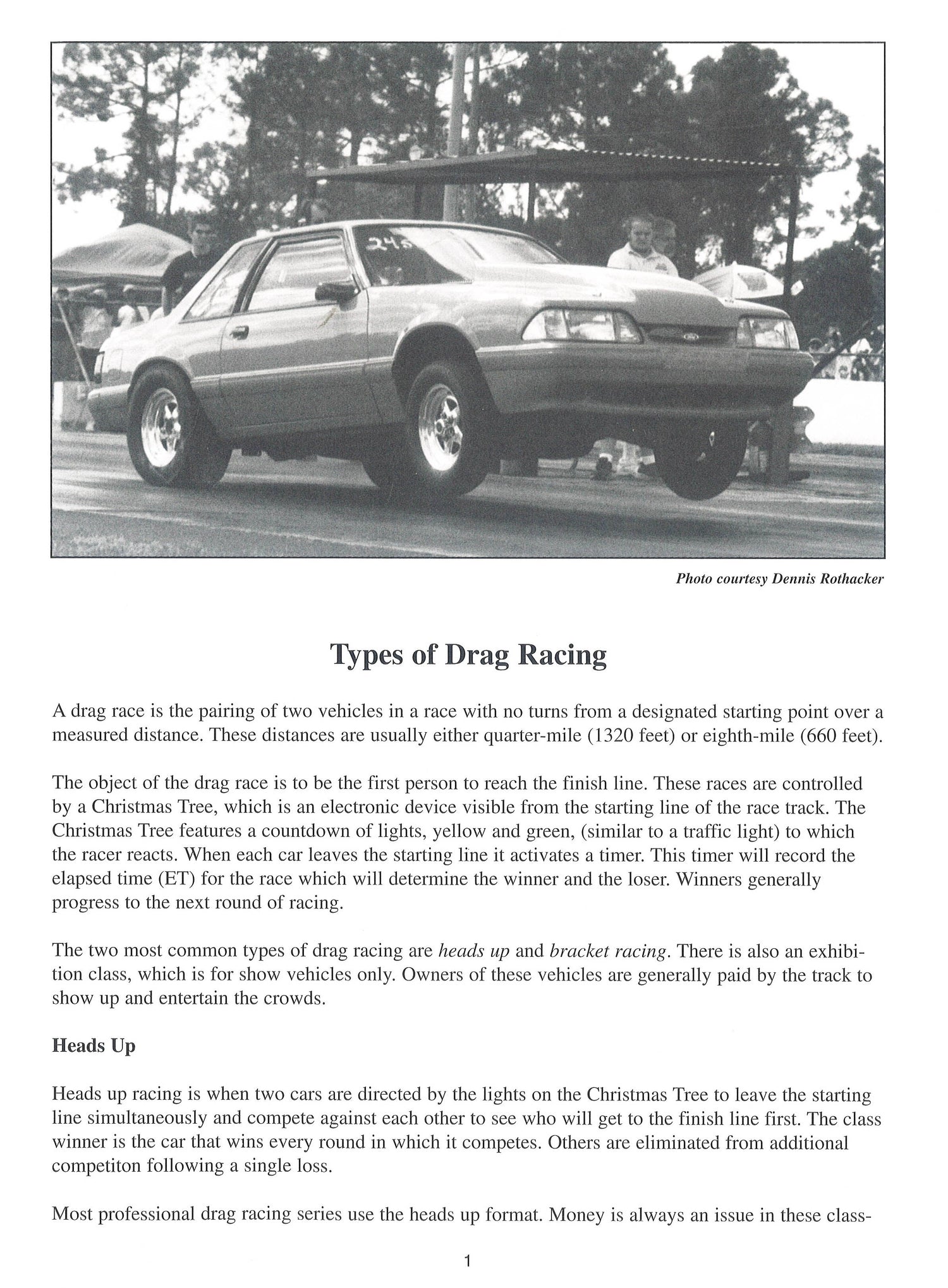 Drag Racing Basics – BookXcess
