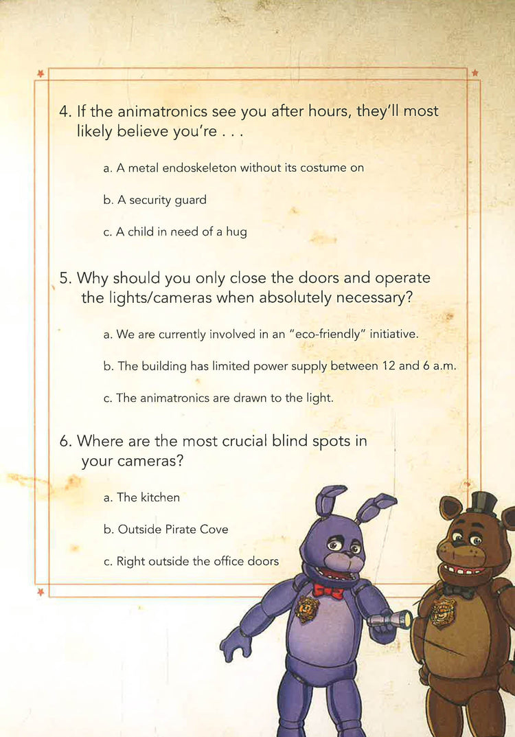 Five Nights At Freddy'S: Survival Logbook – BookXcess