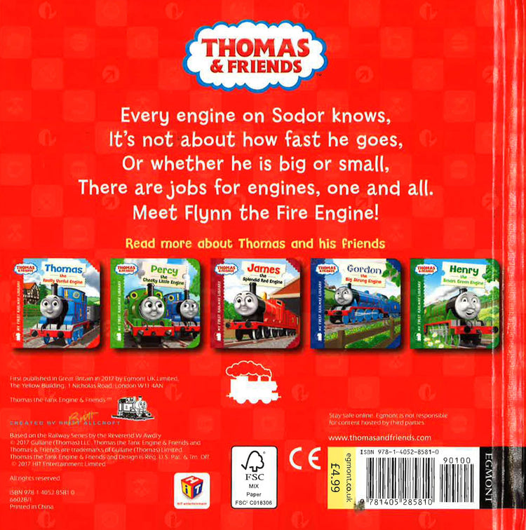 Thomas & Friends: Flynn The Fire Engine – BookXcess