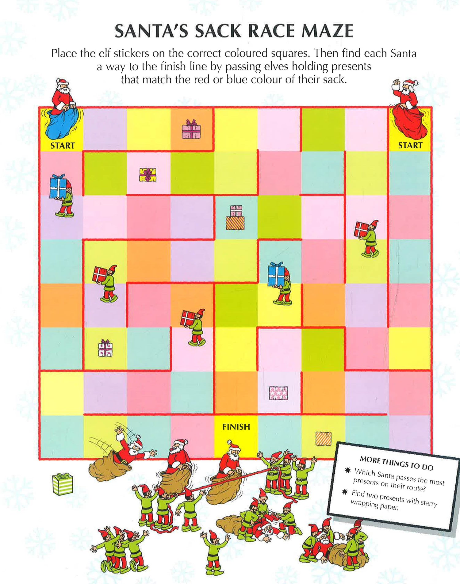 Where's Wally? Santa Spectacular Sticker Activity Book – BookXcess