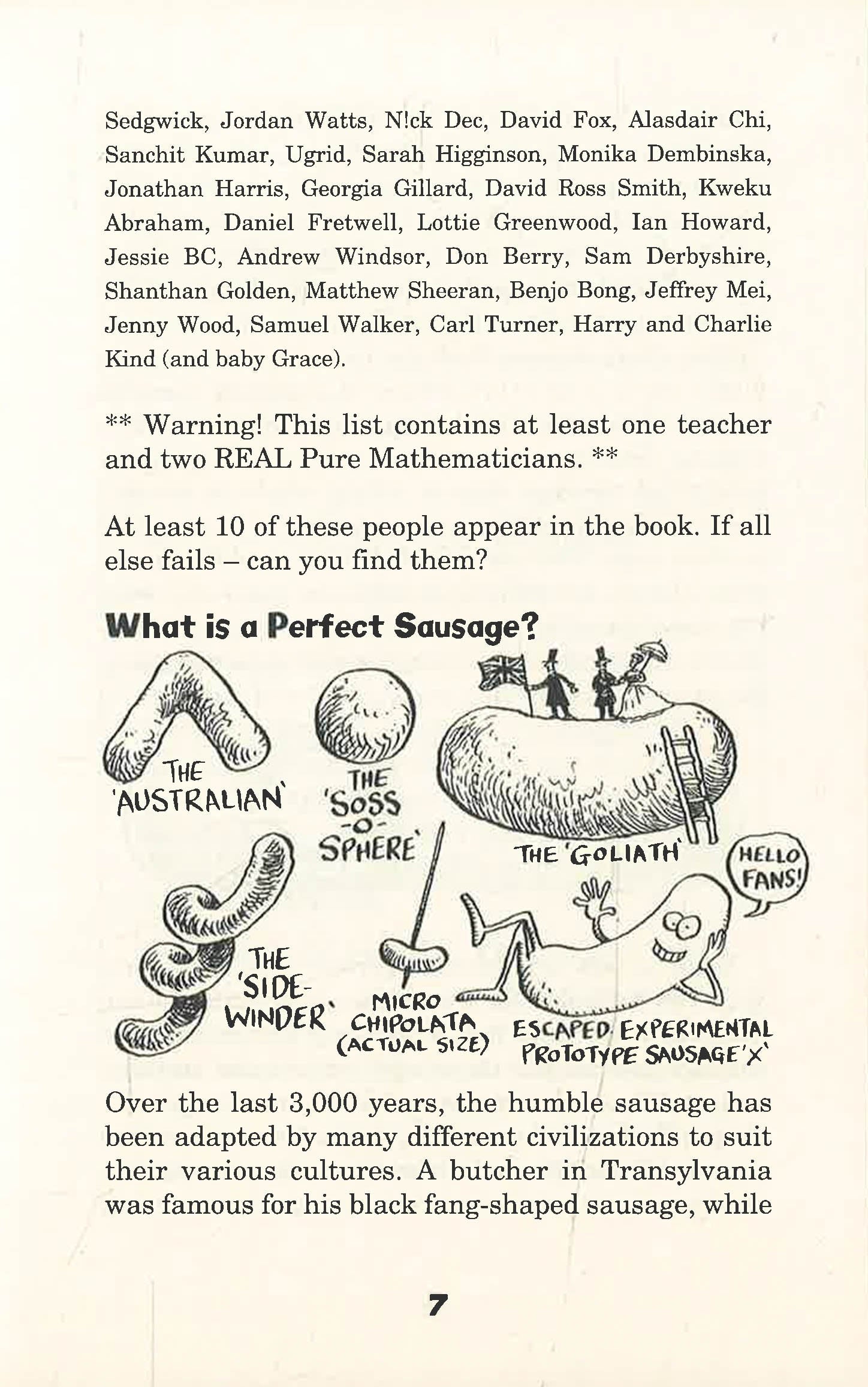 Murderous Math - The Perfect Sausage And Other Fundamental Formulas ...