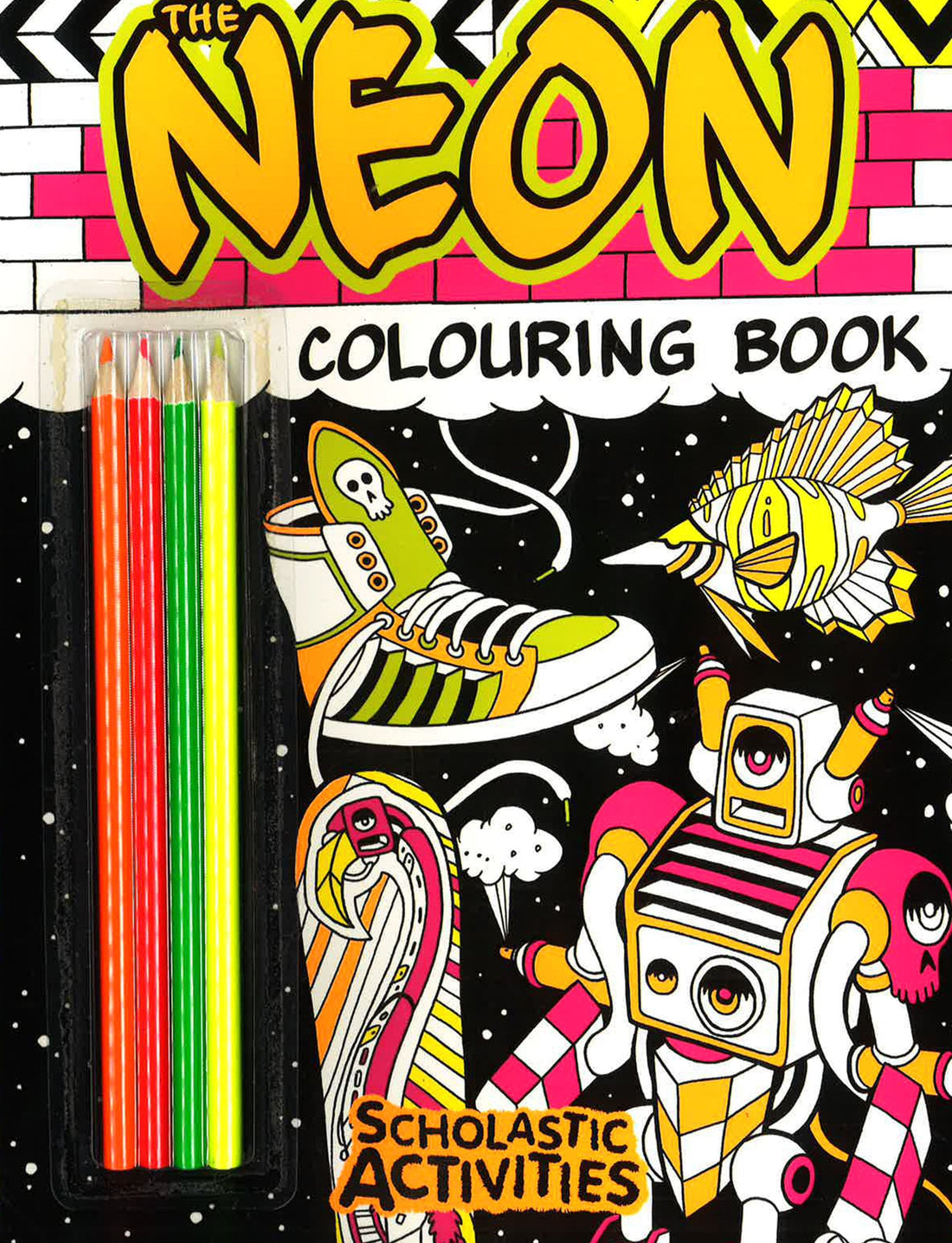 Neon Colouring Book – BookXcess