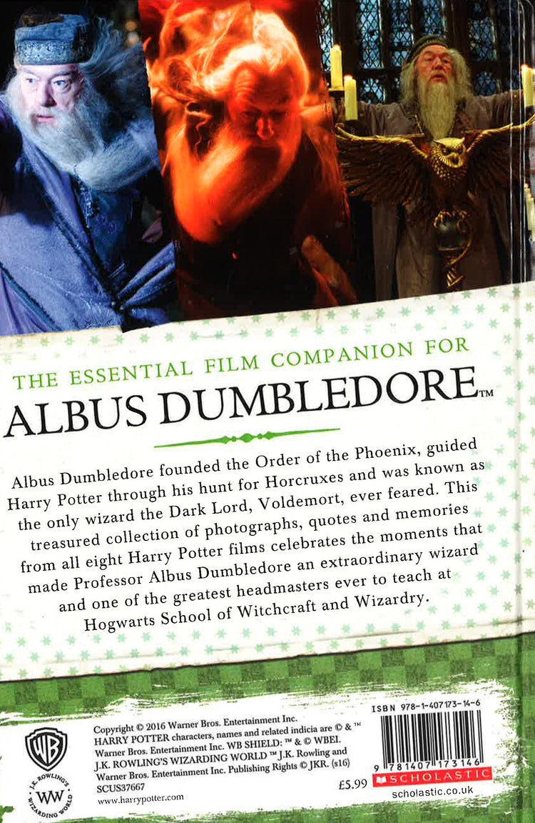 Harry Potter: Albus Dumbledore Cinematic Guide – BookXcess