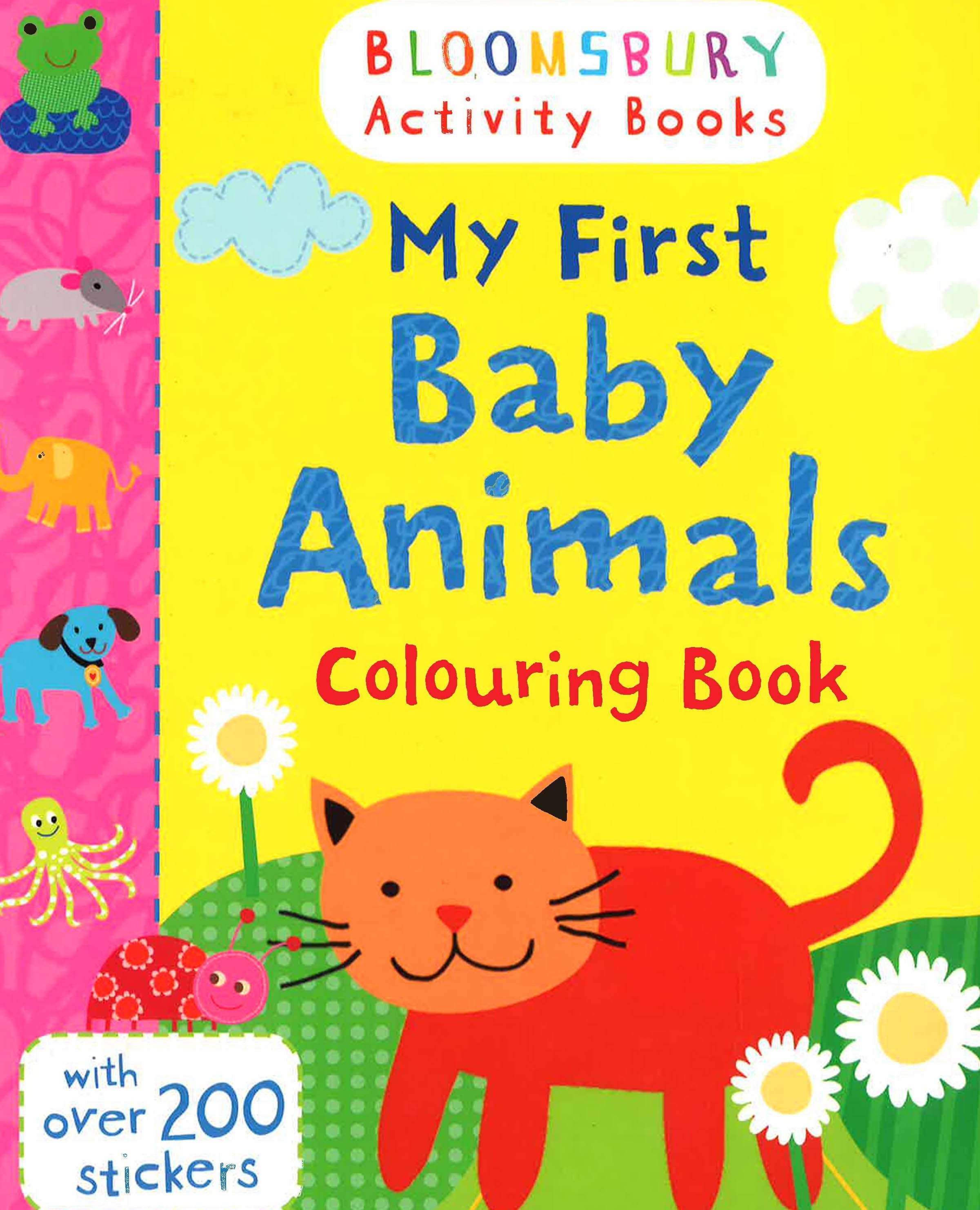 My First Baby Animals - Colouring Book – BookXcess