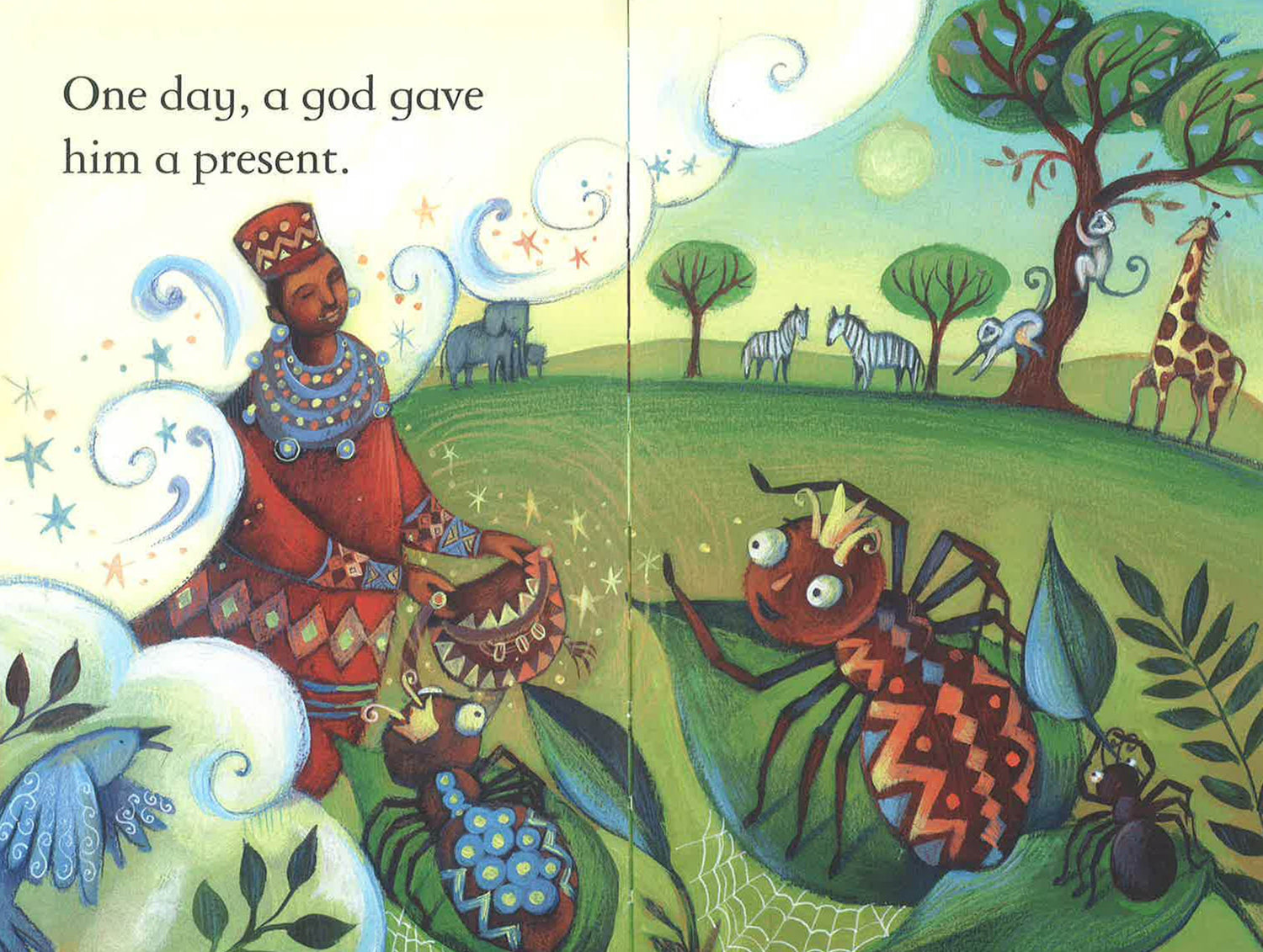 Usborne First Reading: Anansi And The Bag Of Wisdom – BookXcess