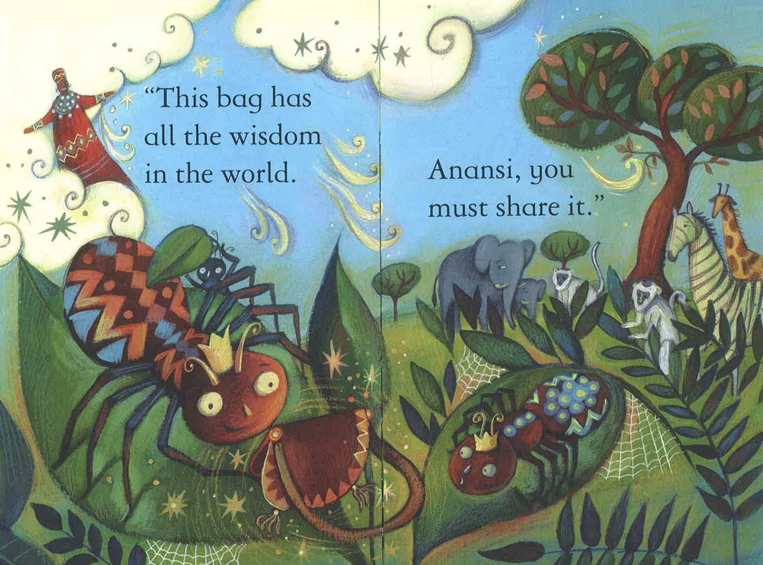 Usborne First Reading: Anansi And The Bag Of Wisdom – BookXcess