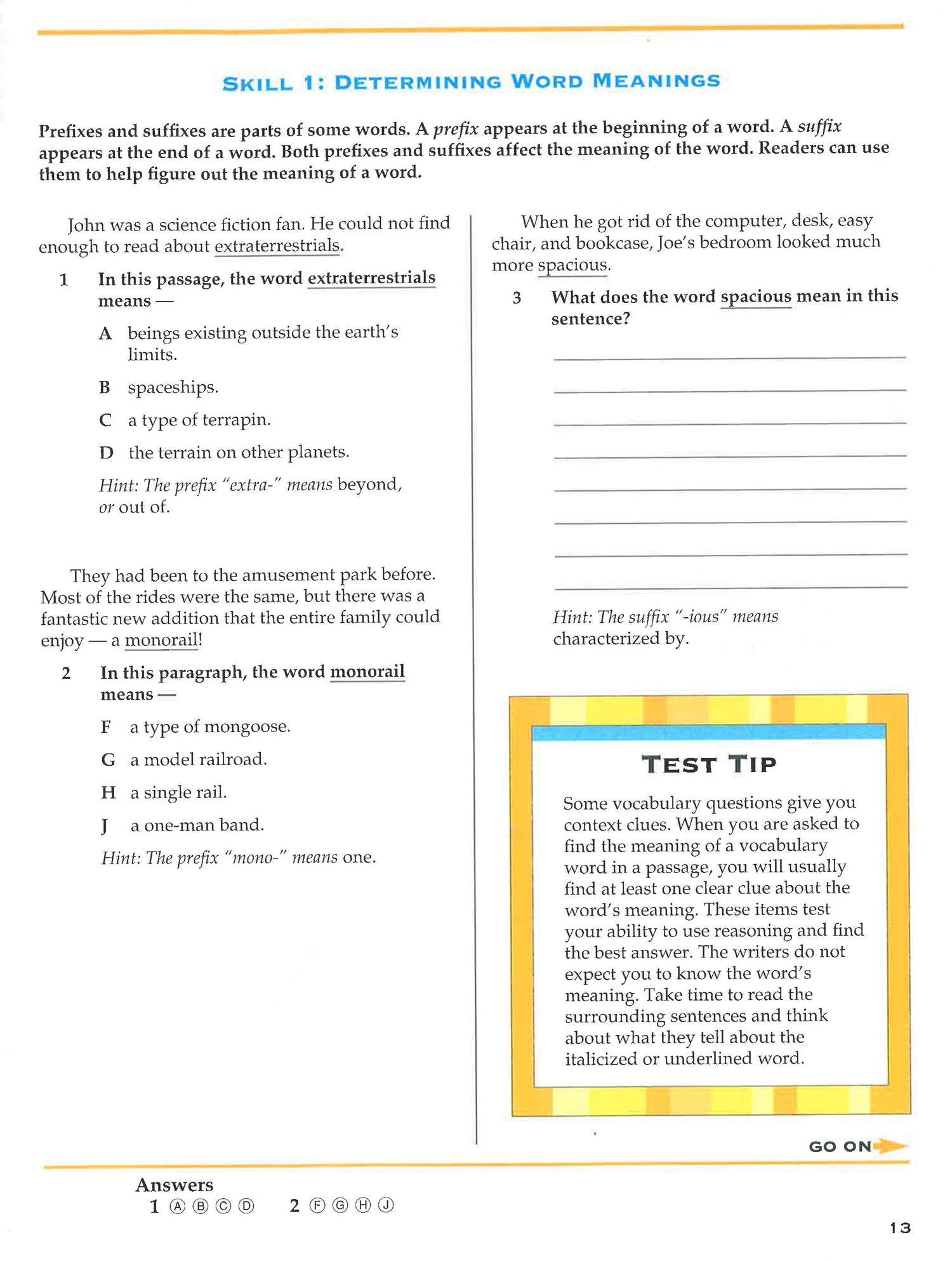 Test Prep: Grade 8 (Flash Kids Harcourt Family Learning) – BookXcess