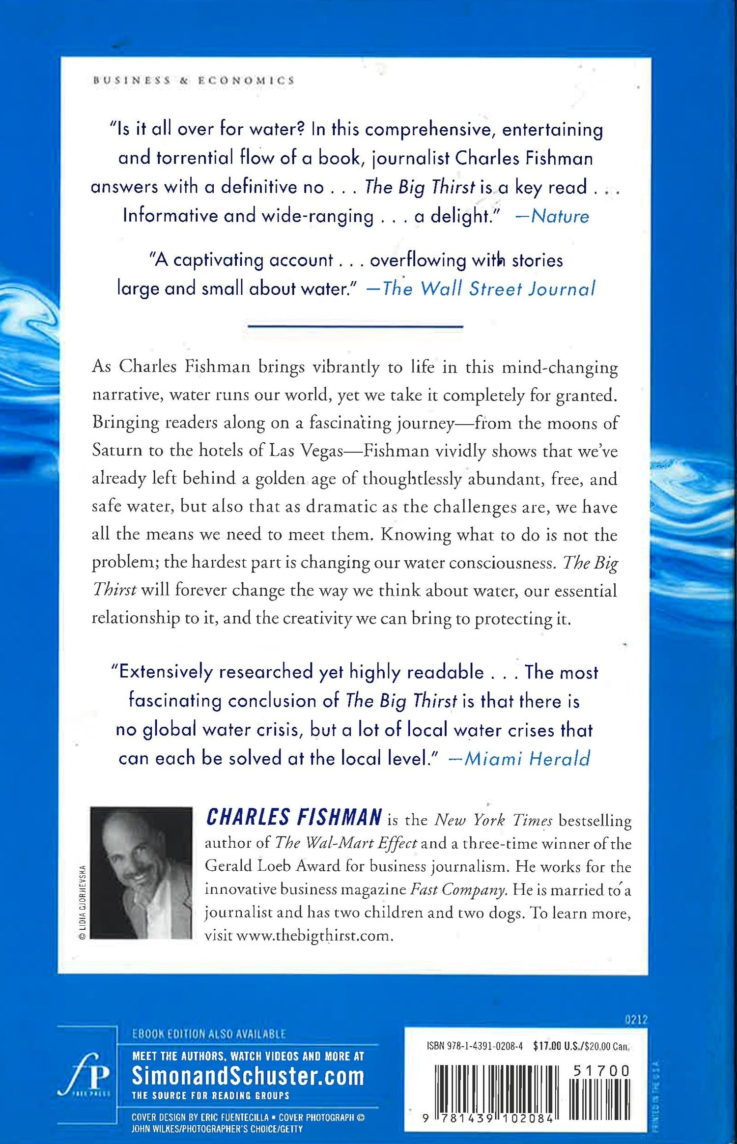 The Big Thirst: The Secret Life And Turbulent Future Of Water – BookXcess