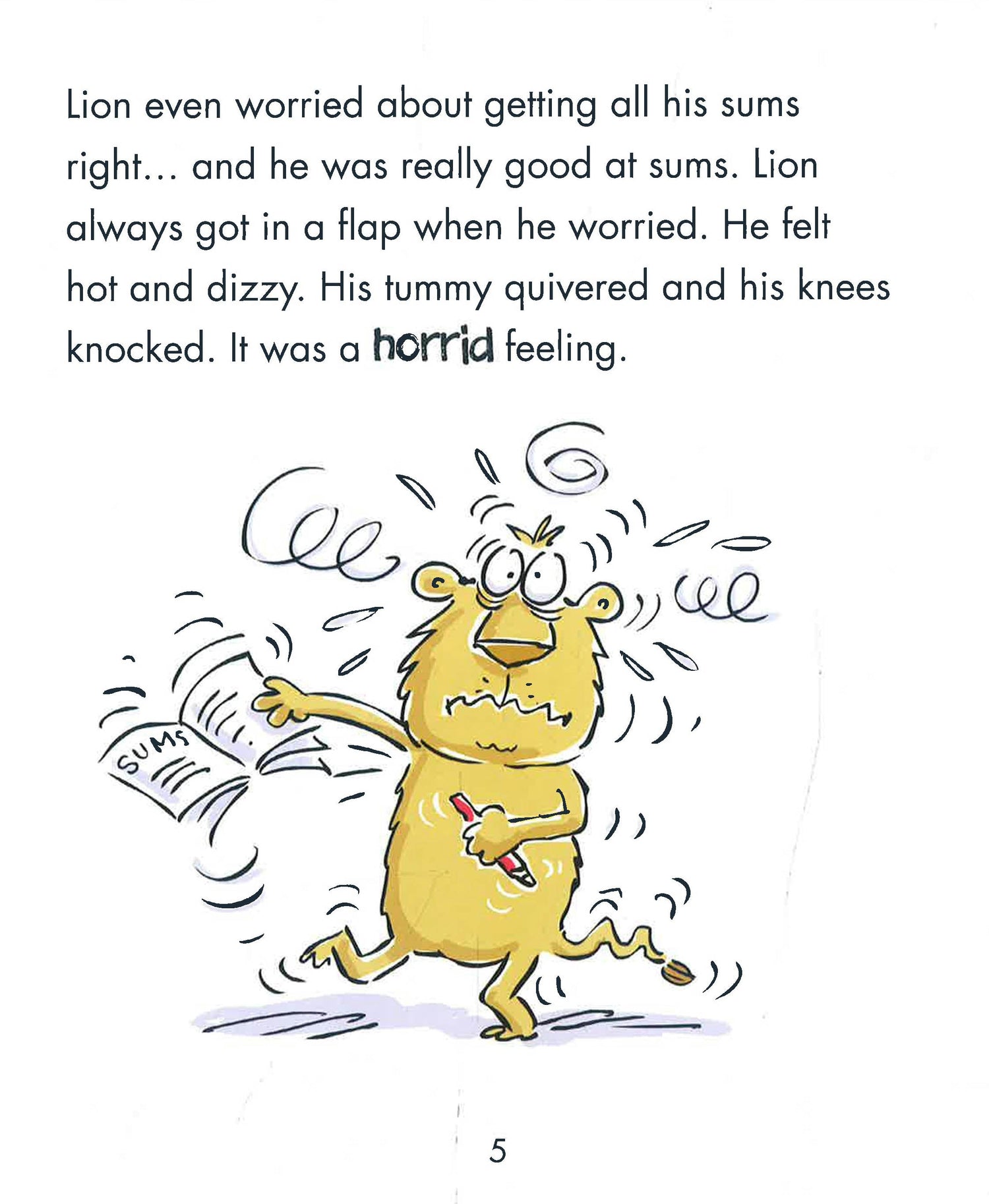 Behaviour Matters: Lion'S In A Flap - A Book About Feeling Worried ...