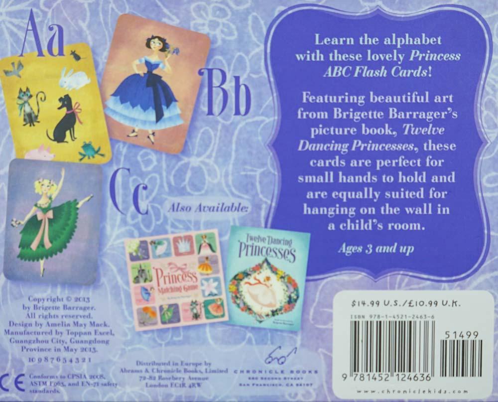 Princess Abc Flash Cards – BookXcess