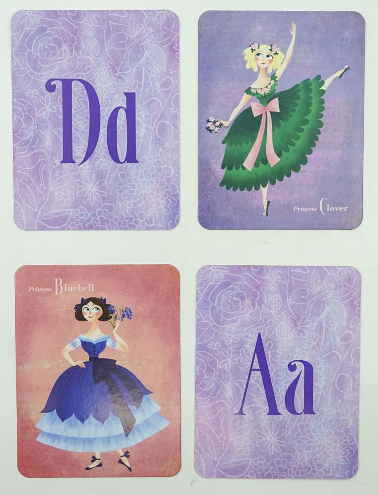 Princess Abc Flash Cards – BookXcess