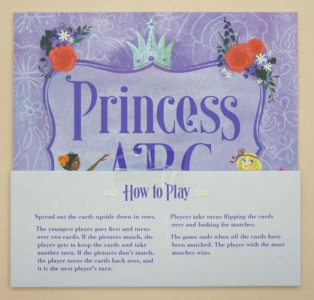 Princess Abc - Princess Book & Matching Game Set – BookXcess